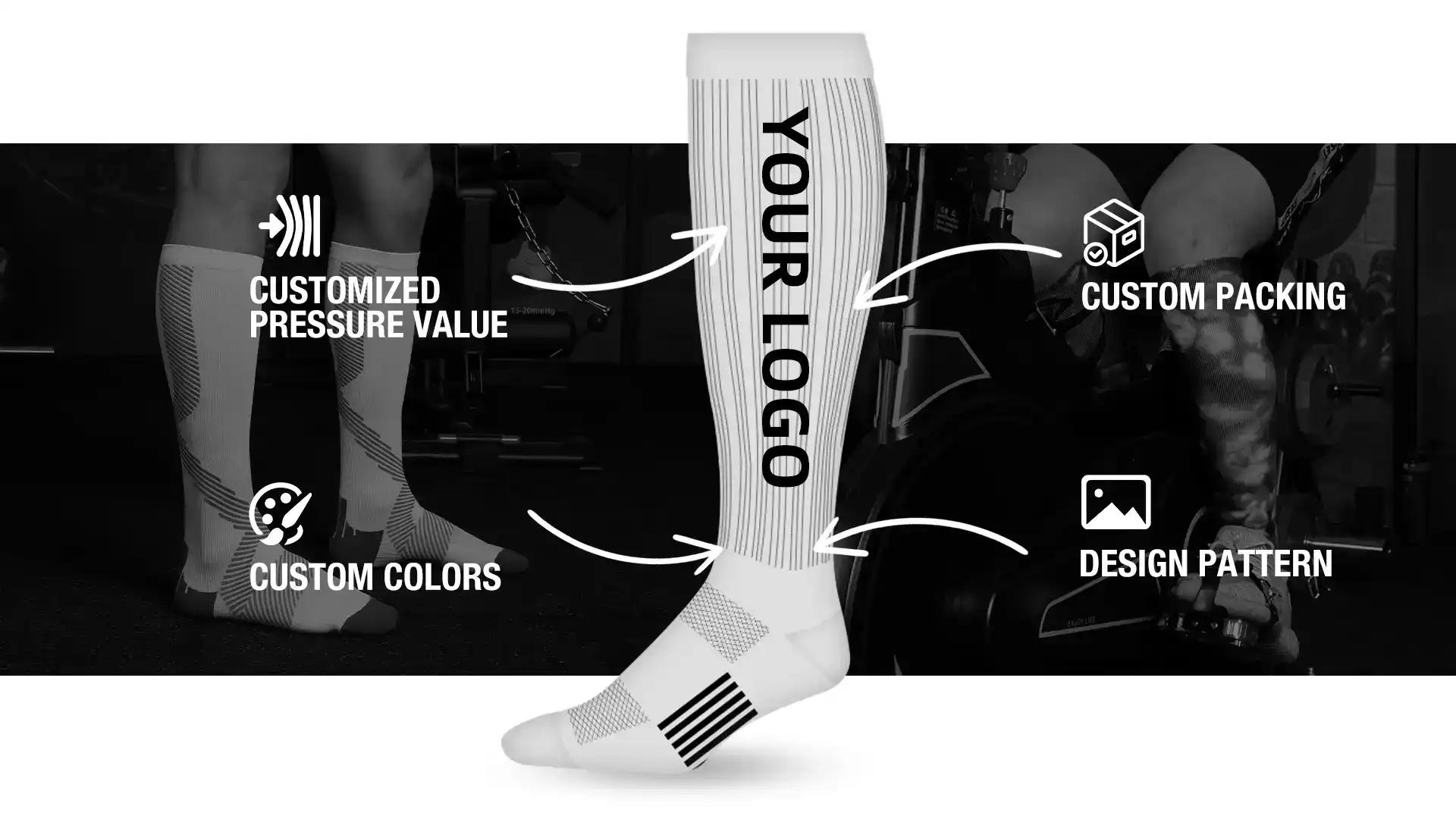 How Custom Compression Socks Can Elevate Your Brand: Insights, Benefits ...